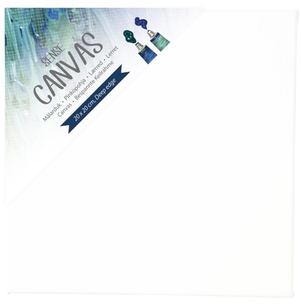 Sense Artist Lærred 20x20cm Bred ramme - Lærreder - Vesterbro ...